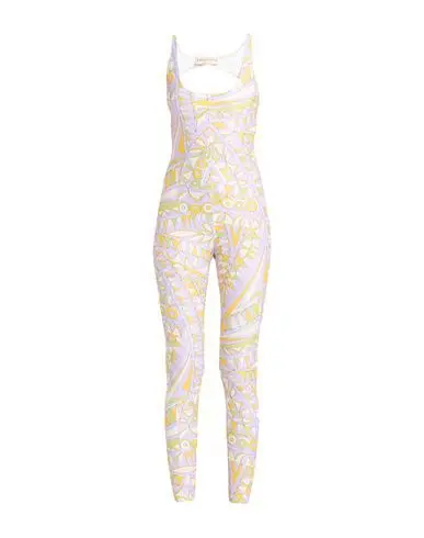 Emilio Pucci Printed Sleeveless Jumpsuit - Purple