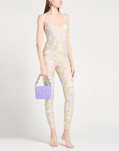 Emilio Pucci Printed Sleeveless Jumpsuit - Purple