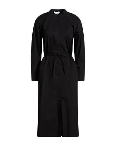 Alpha Studio Cotton-elastane Midi Shirt Dress