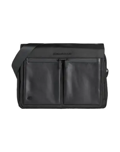 PIQUADRO Cross-body Bag With Laptop Compartment - Black