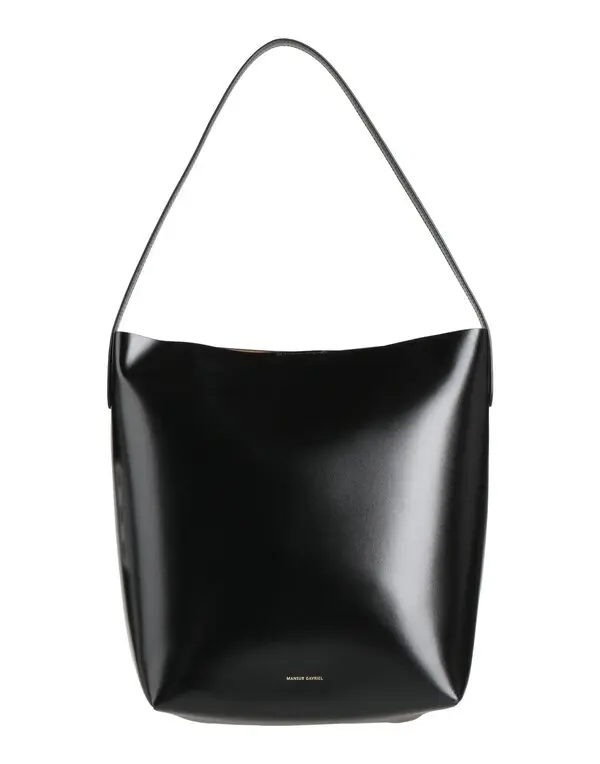 MANSUR GAVRIEL Everyday Leather Shoulder Bag - Black