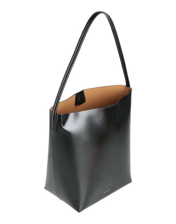 MANSUR GAVRIEL Everyday Leather Shoulder Bag - Black