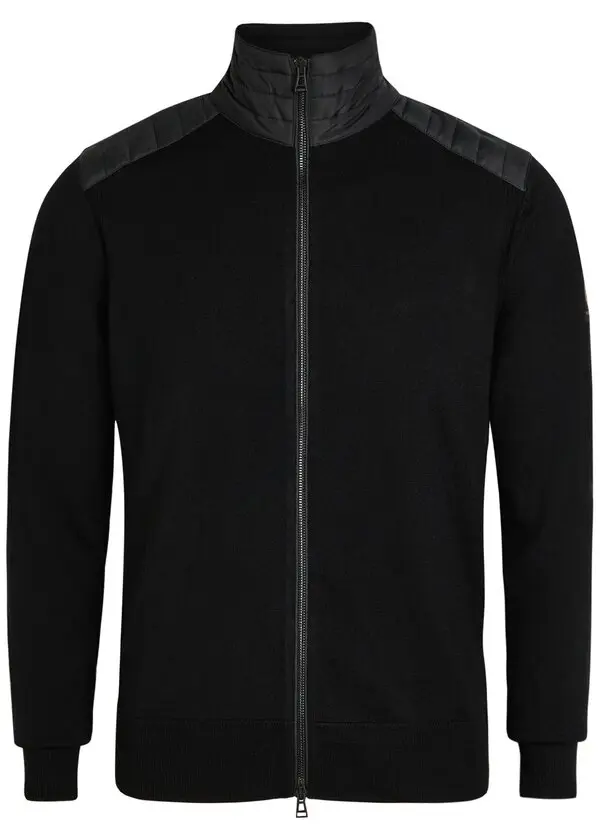 Belstaff Wool-blend Zip-up Cardigan