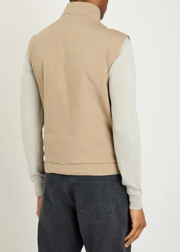 AURELIEN Quilted Reversible Shell Gilet