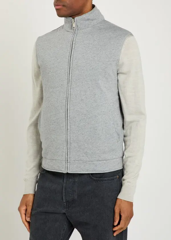 AURELIEN Quilted Reversible Shell Gilet