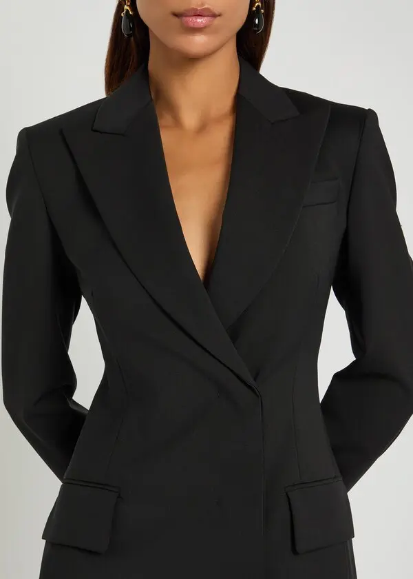 Sportmax Fitted Wool Blazer