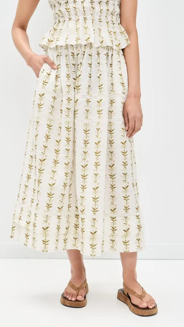 LA MAREGOLD Amelia Maxi Skirt