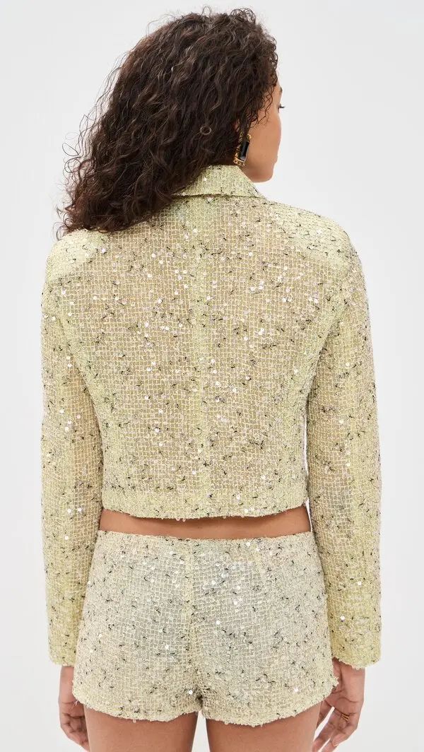Lioness Sequin Embellished Jacket