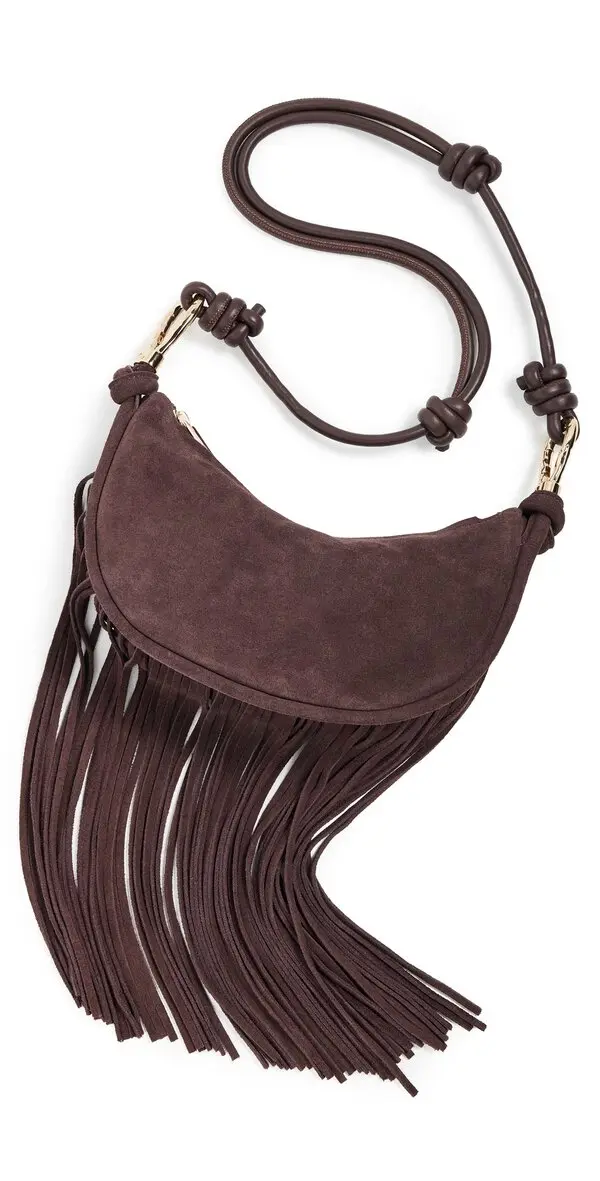 Simkhai Fringe Suede Crossbody