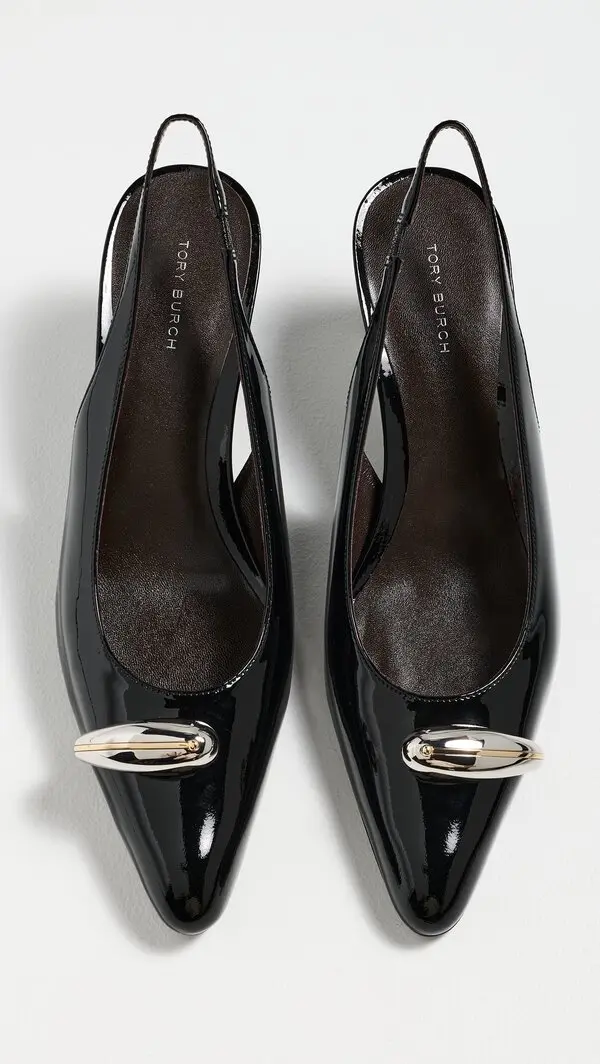 Tory Burch Pierced Slingbacks 65mm
