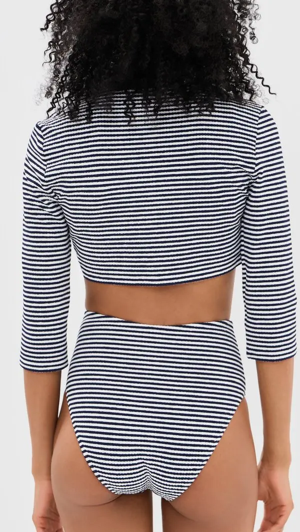 Tanya Taylor Catherine Striped Top
