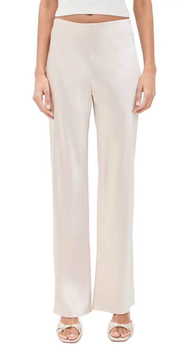 Cami Nyc Bristol Mid-rise Pant - Oat