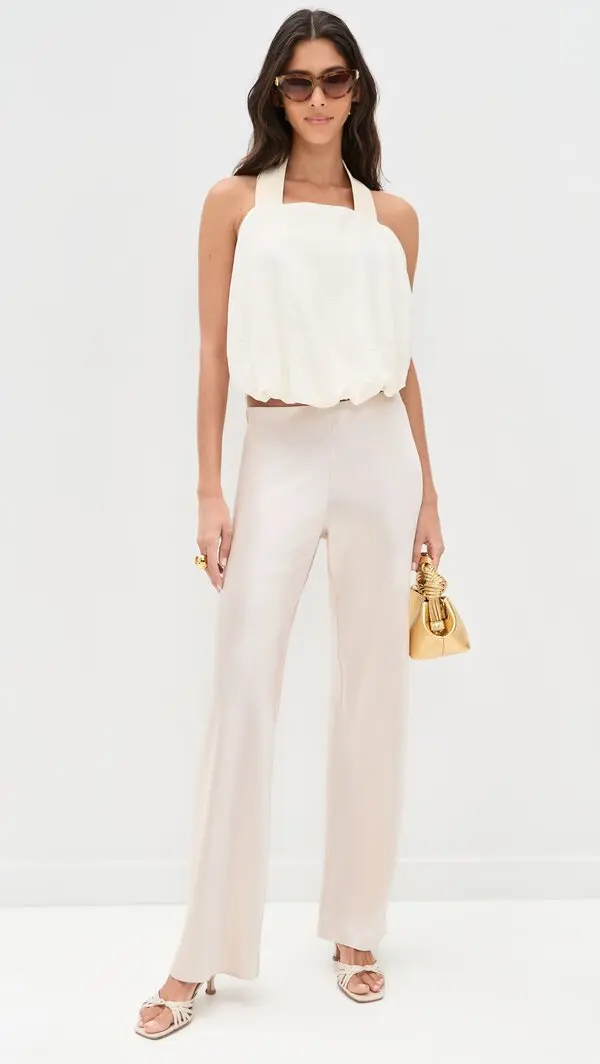 Cami Nyc Bristol Mid-rise Pant - Oat