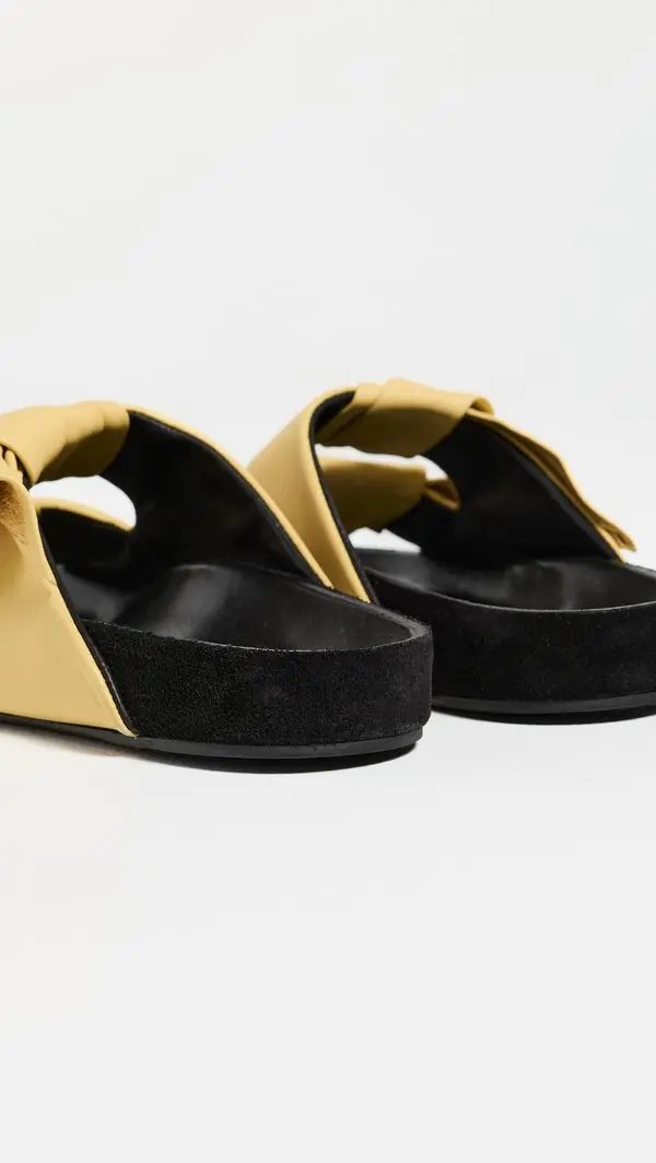 Isabel Marant Étoile Lennyo Bow Sandals - Butter