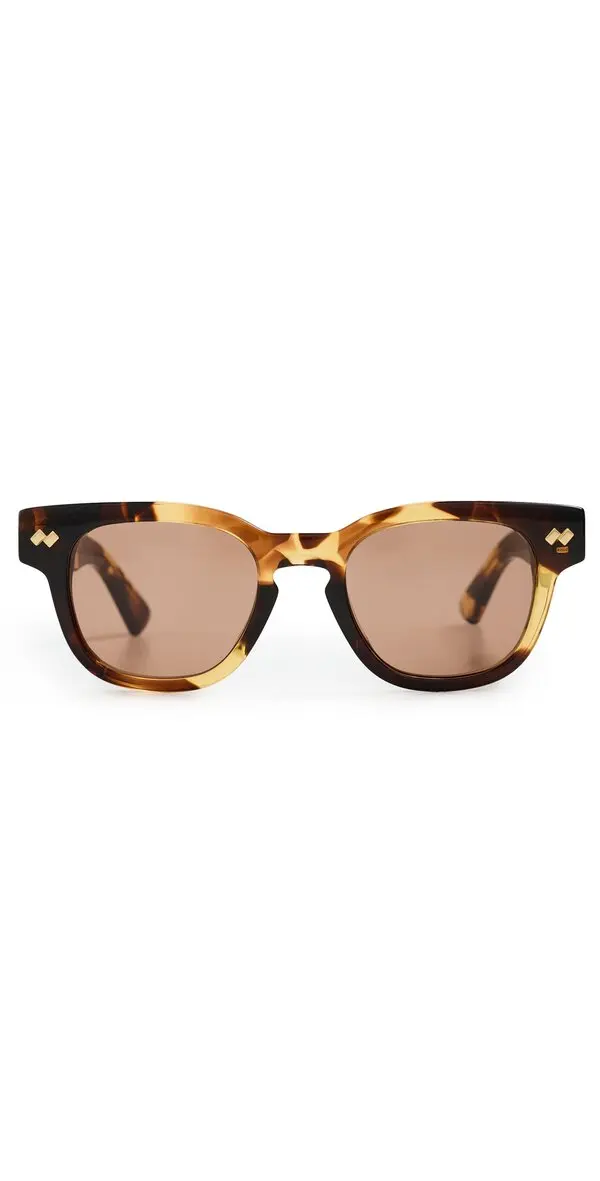 Bottega Veneta Intrecciato Wirecore Sunglasses - Havana-havana-brown