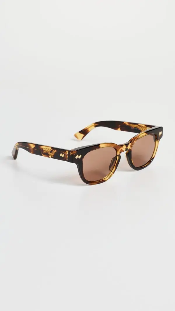 Bottega Veneta Intrecciato Wirecore Sunglasses