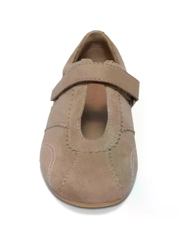 Bernardo Bozano Suede Strap Sneakers - Neutrals