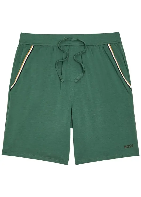 BOSS Stretch-cotton Shorts