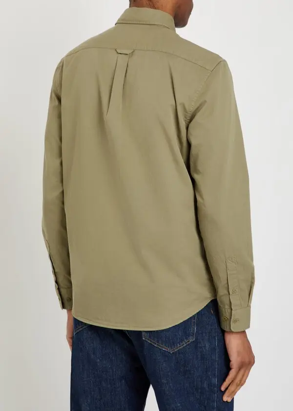 Belstaff Scale Cotton Shirt - Green