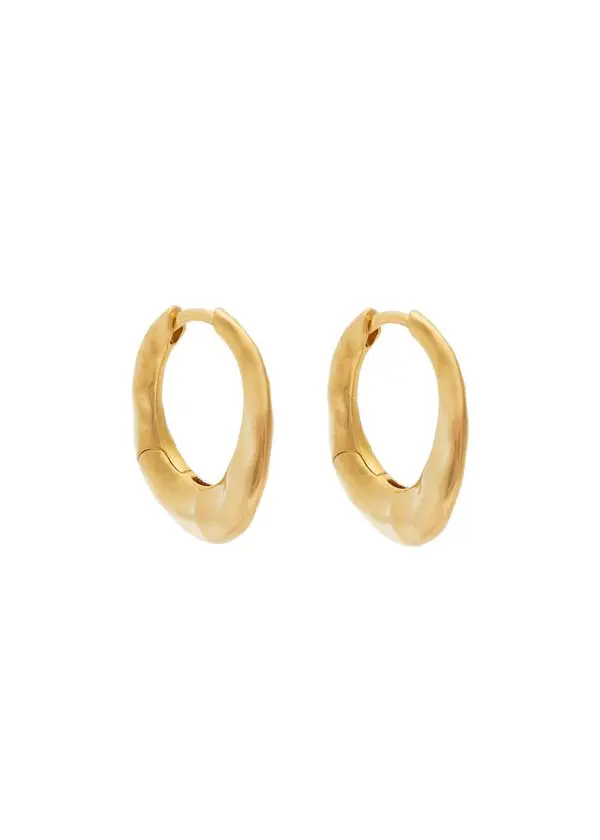 NINA GORDON Daija Small Hoop Earrings - Gold