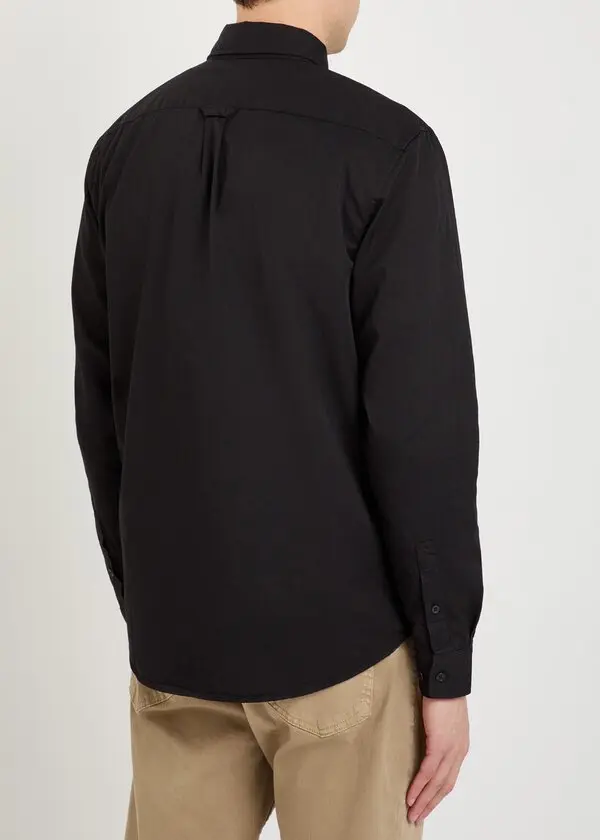 Belstaff Scale Cotton Shirt - Black