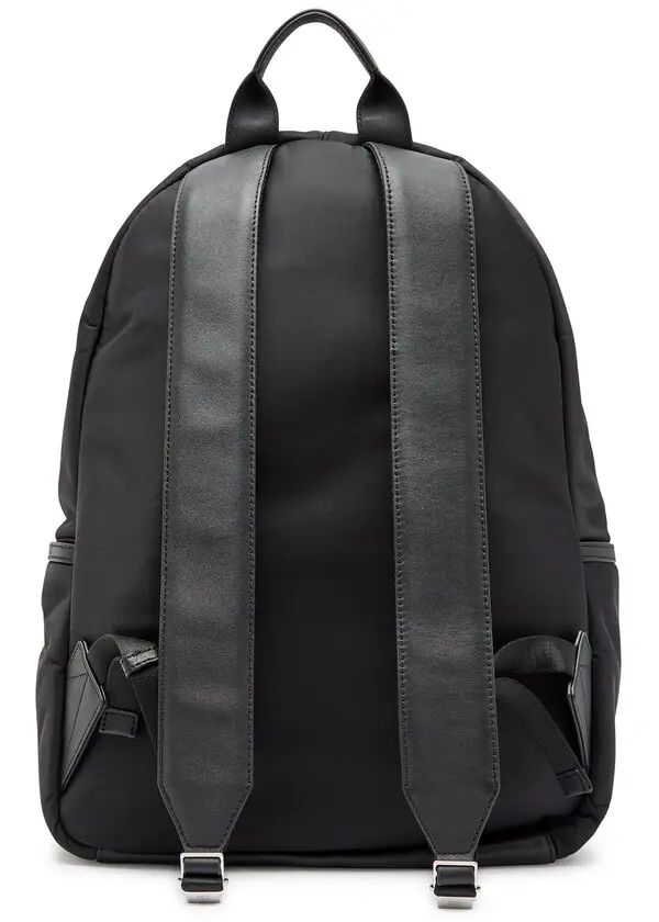 Ami Marcel Logo Backpack - Black