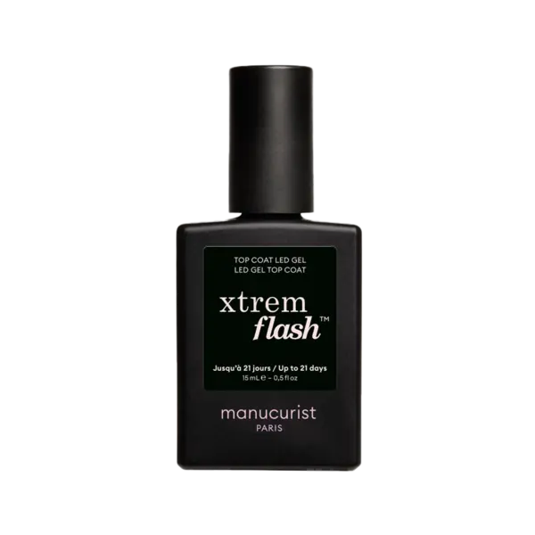 MANUCURIST Xtrem Flash Long-lasting Gel Nail Polish Top Coat - One-color