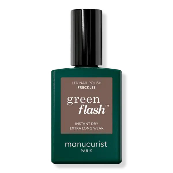 MANUCURIST Green Flash Led Gel Nail Polish, Non-toxic Nail Polish - Freckles