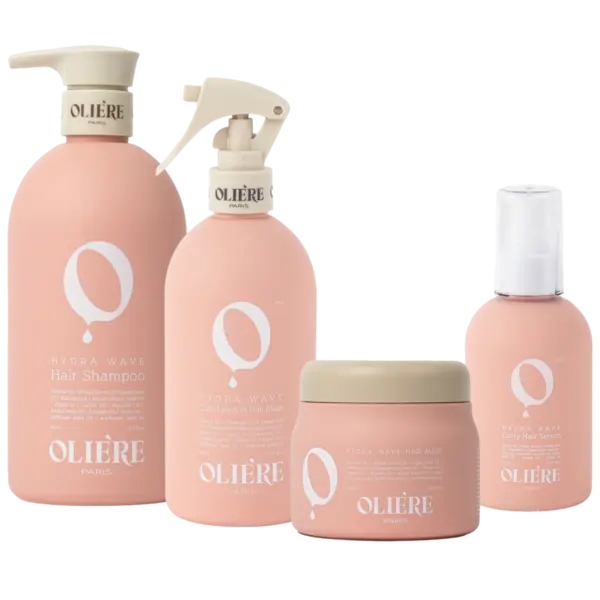 OLIERE PARIS Hydra Wave Curl-defining Hydrating Frizz-control Hair Care Set - One-color