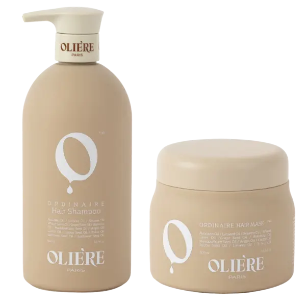 OLIERE PARIS Ordinaire Nourishing Hydrating Shampoo & Repair Mask Duo - One-color