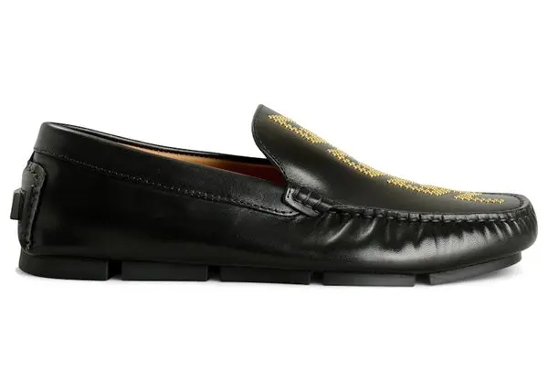 Versace Greca Driver Moccasins Loafers
