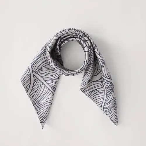 CHUKS COLLINS X LUSH DECOR Umbra Bloom Silk Scarf