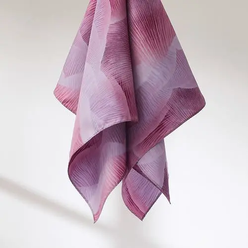 CHUKS COLLINS X LUSH DECOR Gilded Spore Silk Scarf