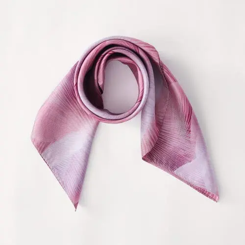 CHUKS COLLINS X LUSH DECOR Gilded Spore Silk Scarf