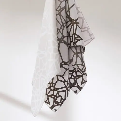 CHUKS COLLINS X LUSH DECOR Ethereal Tangle Silk Scarf