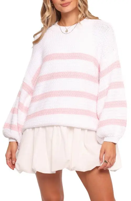 PETAL & PUP Darcey Oversize Stripe Sweater