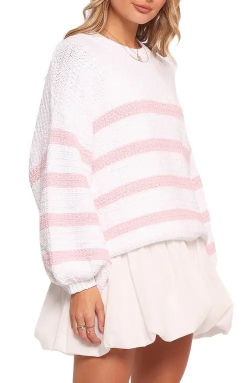 PETAL & PUP Darcey Oversize Stripe Sweater