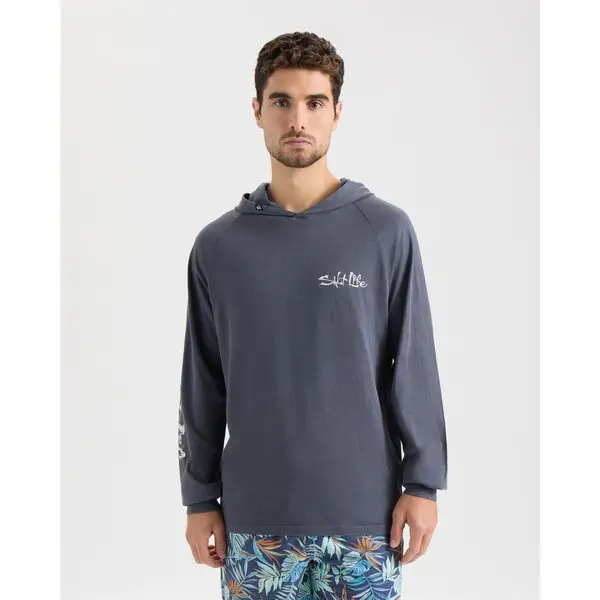 SALT LIFE Legacy Hoodie - Ebony