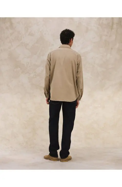 FORTELA Cpo Cotton Overshirt - Camel