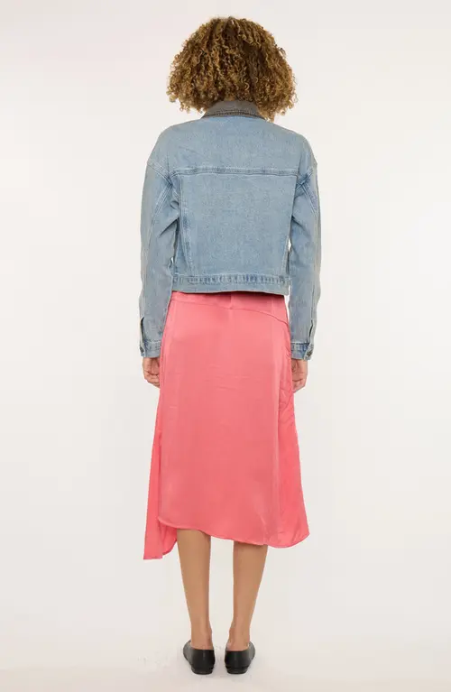 KANCAN Lucca Denim Crop Jacket
