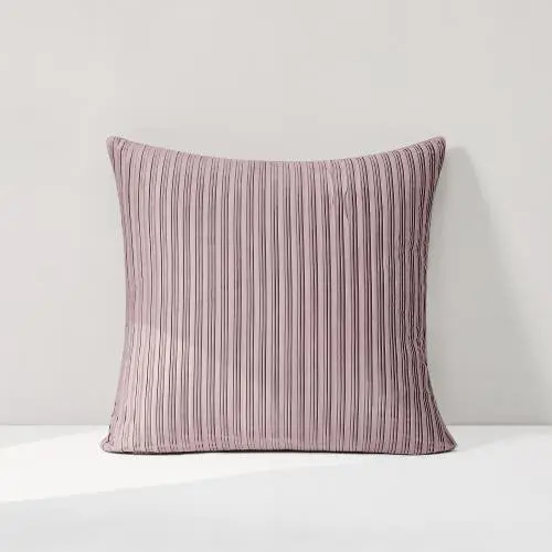 CHUKS COLLINS X LUSH DECOR Shroom Pillow Cover - Dusty Pink