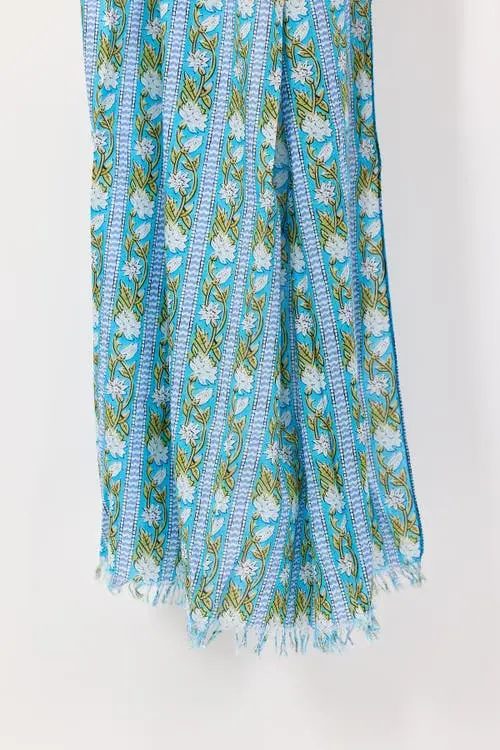 Hat Attack Cali Sarong - Blue Vines