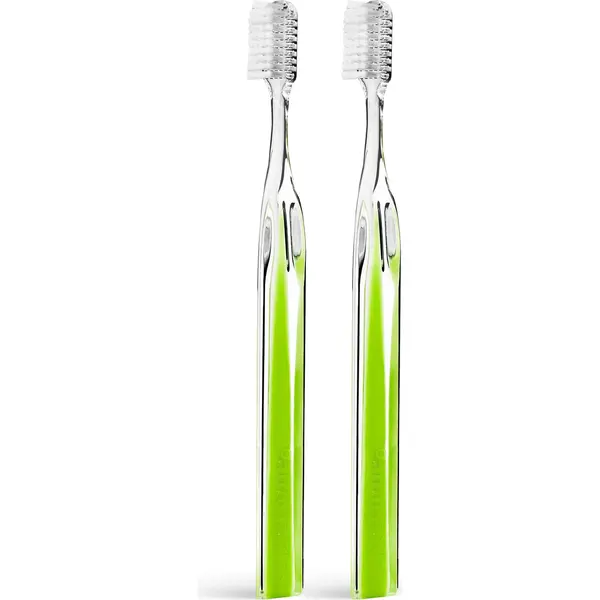 SUPERSMILE Crystal Collection 45° Toothbrush - Green Peridot