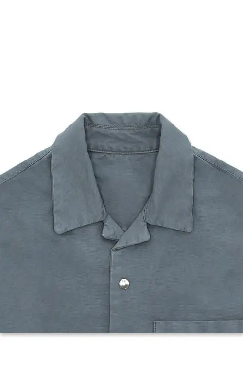 FORTELA Bowling Short Sleeve Shirt - Sky