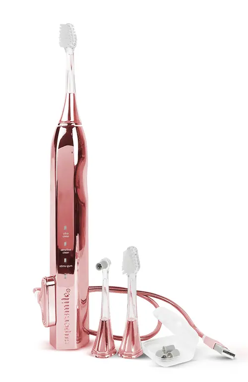 SUPERSMILE Zina45 Sonic Pulse Toothbrush - Chrome Rose