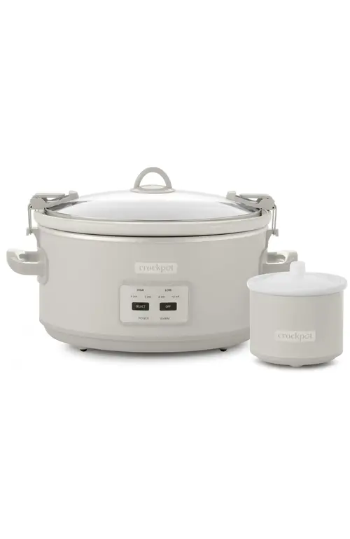CROCK-POT 7-quart Cook & Carry Slow Cooker - Mushroom