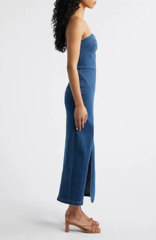 FREEMARKET Strapless Maxi Dress