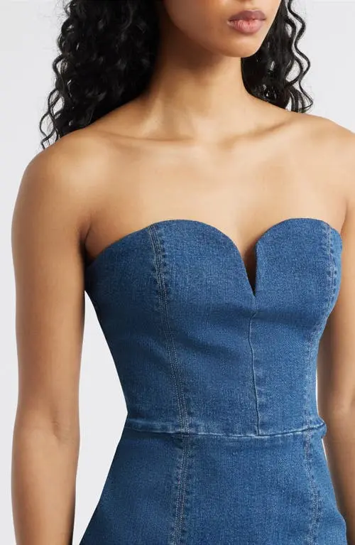FREEMARKET Strapless Maxi Dress