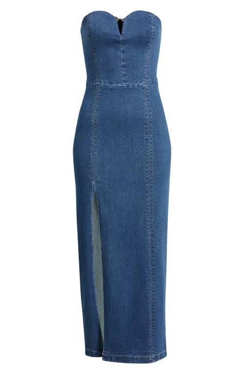 FREEMARKET Strapless Maxi Dress