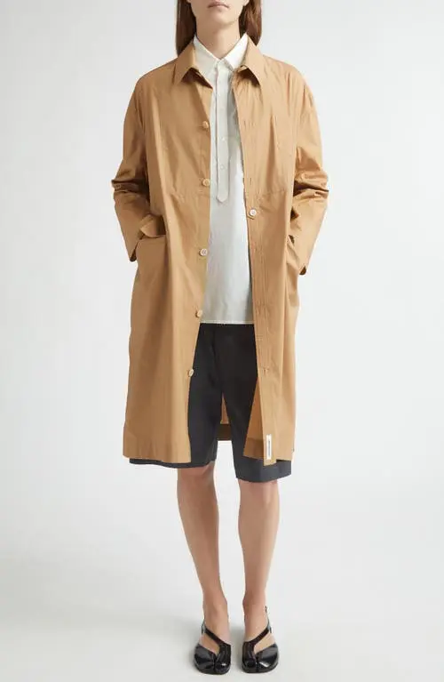 UNDERCOVERISM Textured Bib Cotton Coat